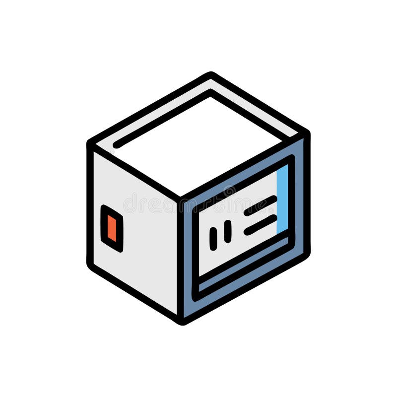 Electrical Enclosure Box Stock Illustrations – 270 Electrical Enclosure ...