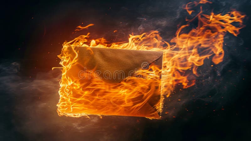 Versatile Envelope Office Supply Horizontal Illustration. Stock ...