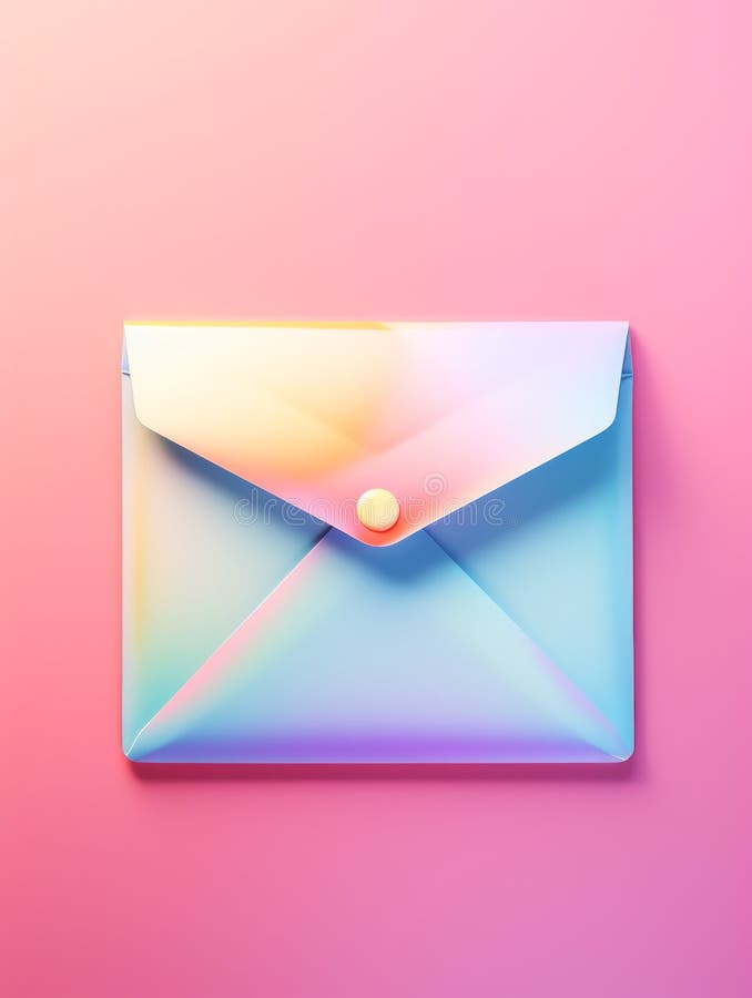 Versatile Envelope Office Supply Vertical Illustration. Stock ...