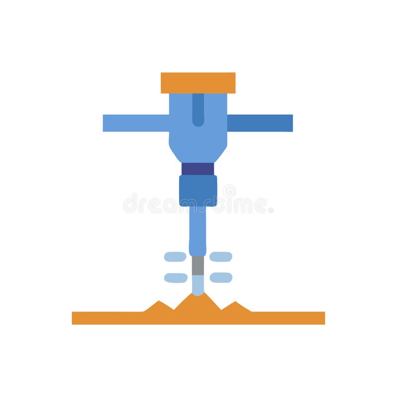 Versatile Foundation Drill Design for Projects Stock Illustration ...
