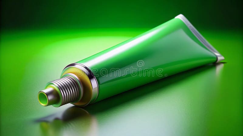 Versatile Glue Tube Rotates 360 Against Green Screen Professional ...