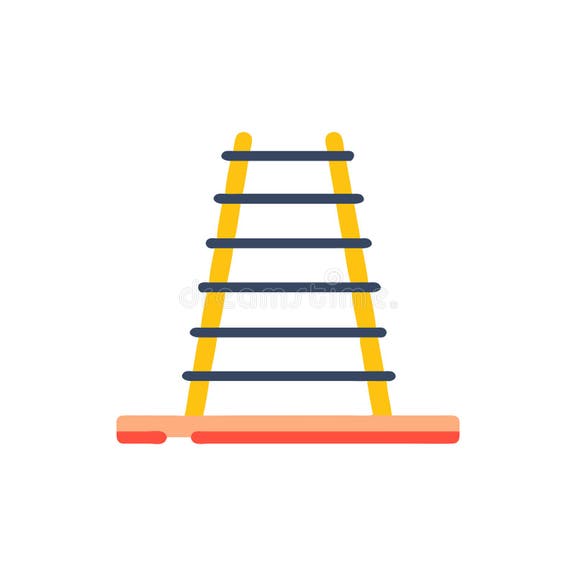 Versatile Gym Training Agility Ladder Icon Design Stock Photo ...