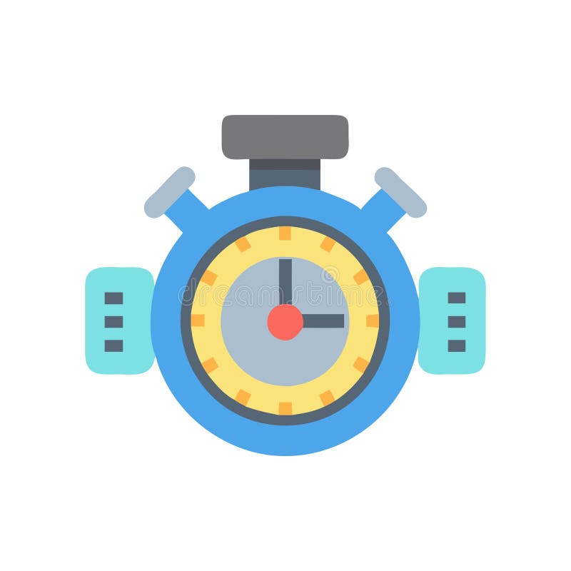 Versatile Gym Workout Timer Icon Stock Illustration - Illustration of ...