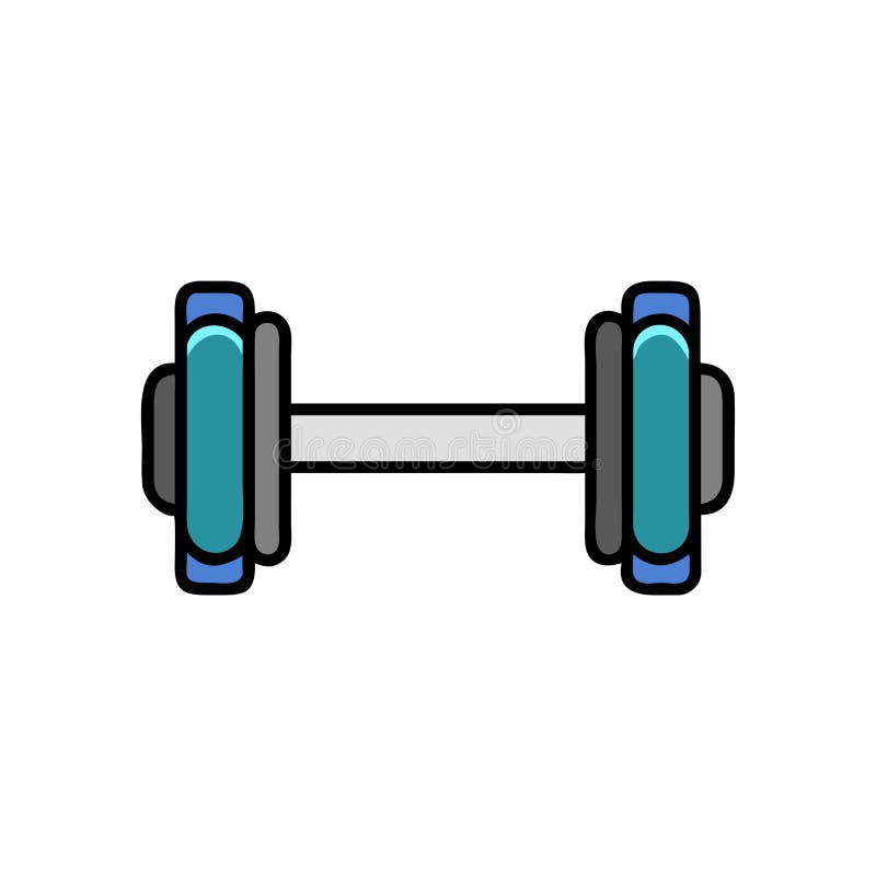 Versatile Multi-Function Weighted Olympic Lifting Icon Stock ...