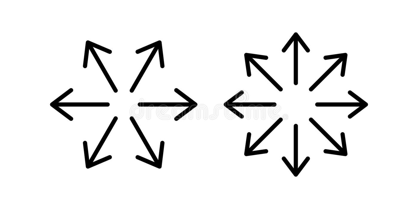 Multi Directions Stock Illustrations – 420 Multi Directions Stock ...