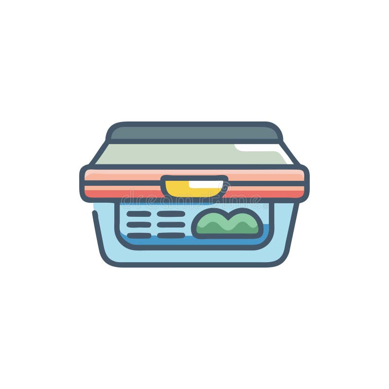 Versatile Meal Prep Container Icon Stock Photo - Illustration of yoga ...
