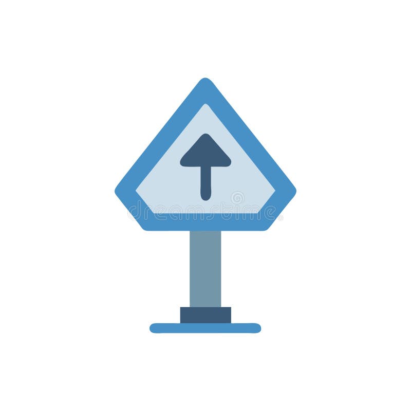 Versatile Icon for Road Signs Stock Illustration - Illustration of ...