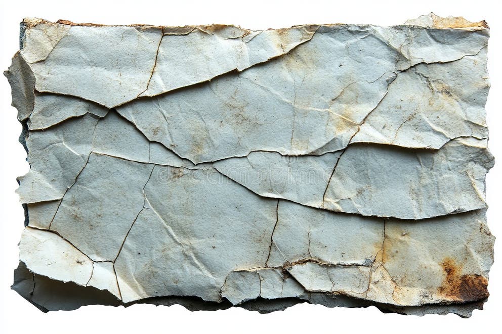 Versatile in Its Use, the Crumpled Texture of White Paper Functions As ...