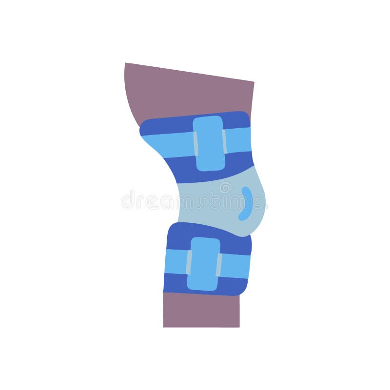 Versatile Knee Brace Icon stock illustration. Illustration of scale ...