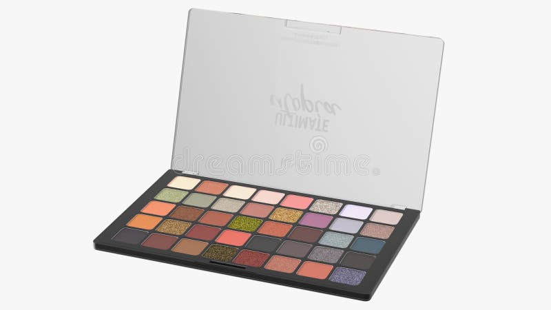 Versatile Makeup Eyeshadow Palette with Multiple Shades Stock Photo ...