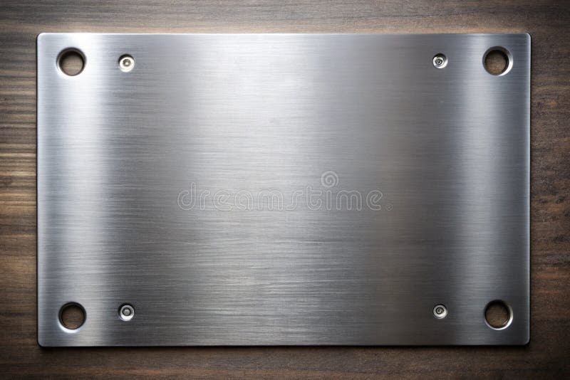 Versatile Metal Template Background for Design Stock Illustration ...