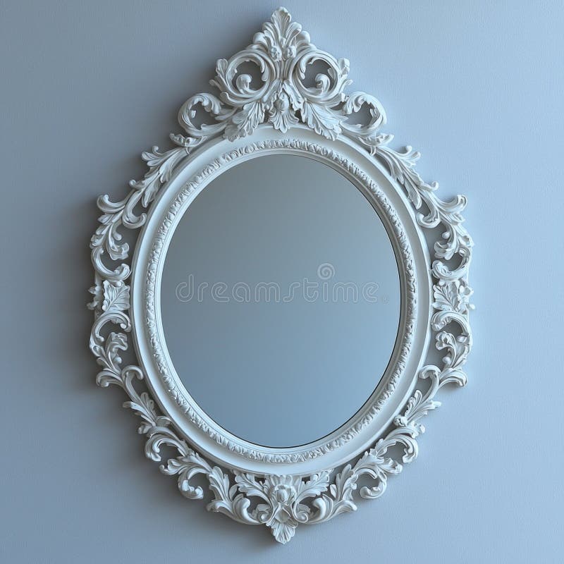 Versatile Mirror Showcases Semi Ornate Frame Neutral Tones Perfect Any ...
