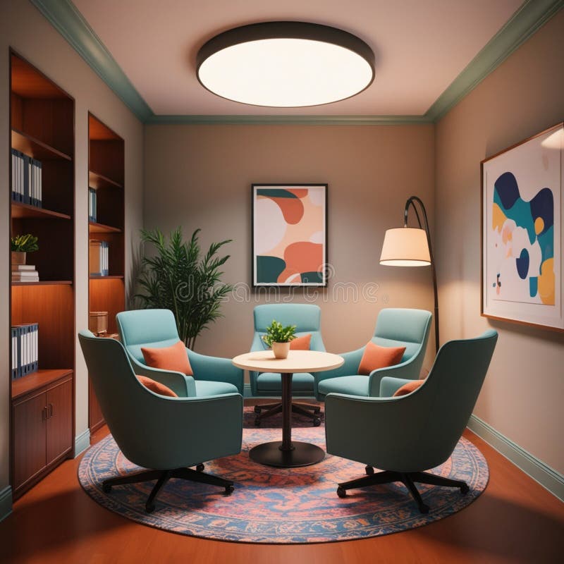 Versatile Modern Office Interiors Stock Illustration - Illustration of interior, office: 332159494