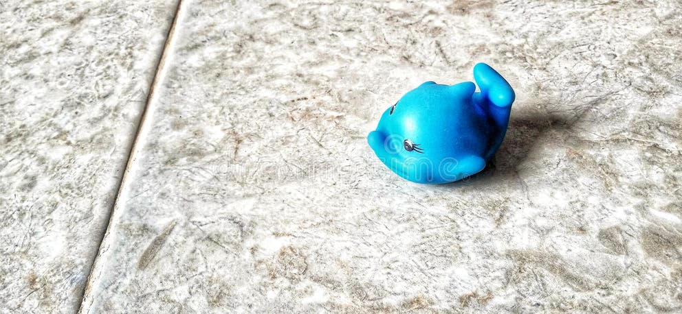 Very Beautiful Blue Dolphin Toy Stock Image - Image of blue, dolphin ...