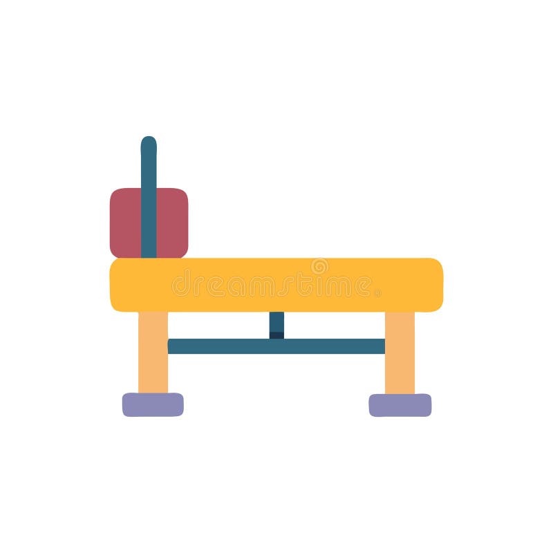 Versatile Multi-Purpose Training Bench Icon Design Stock Illustration ...