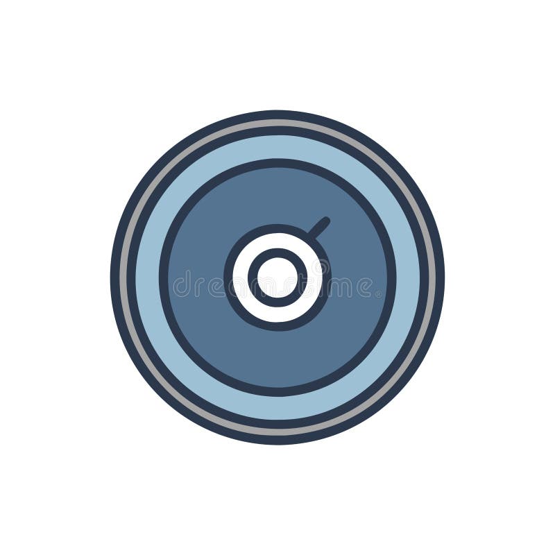 Versatile Olympic Bumper Plates Icon Design Stock Photo - Illustration ...