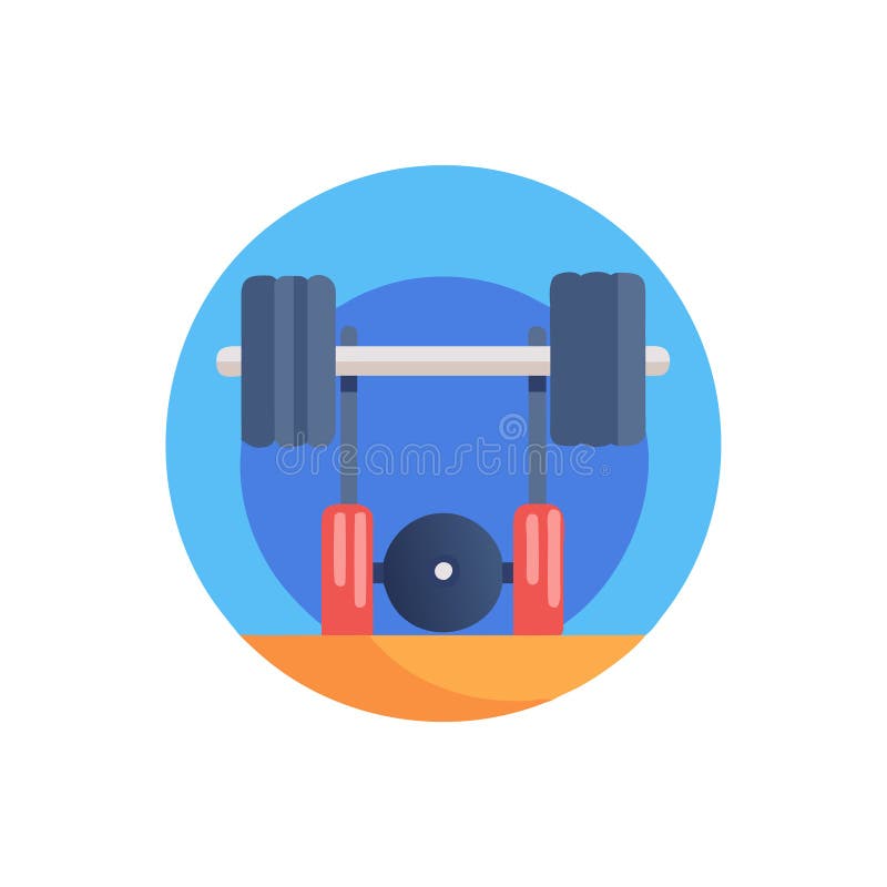 Versatile Olympic Lifting Technique Plates Icon Stock Illustration ...