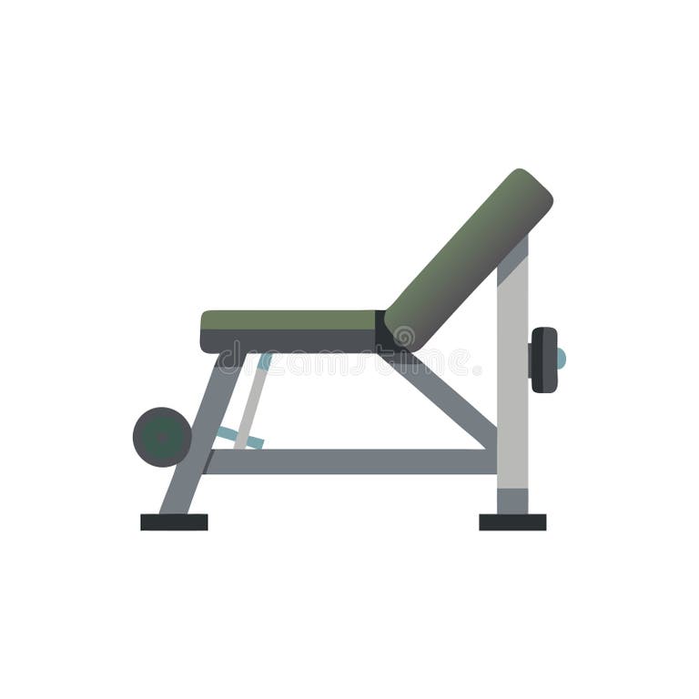 Versatile Resistance Training Bench Icon Stock Photo - Illustration of ...