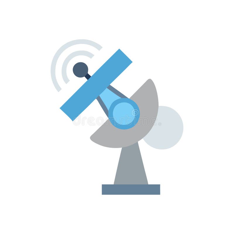 Versatile Satellite Dish Motor for Different Dishes Stock Illustration ...