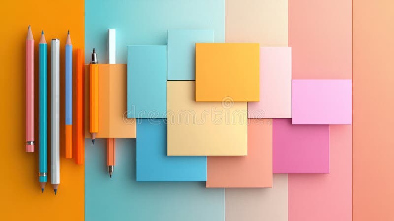 Versatile Sticky Note Elements for Organizing and Planning - Vector ...