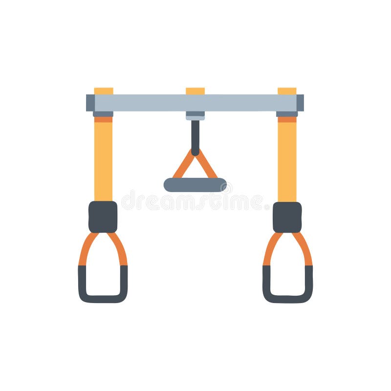 Versatile Suspension Training Kit Icon for Exercises Stock Image ...