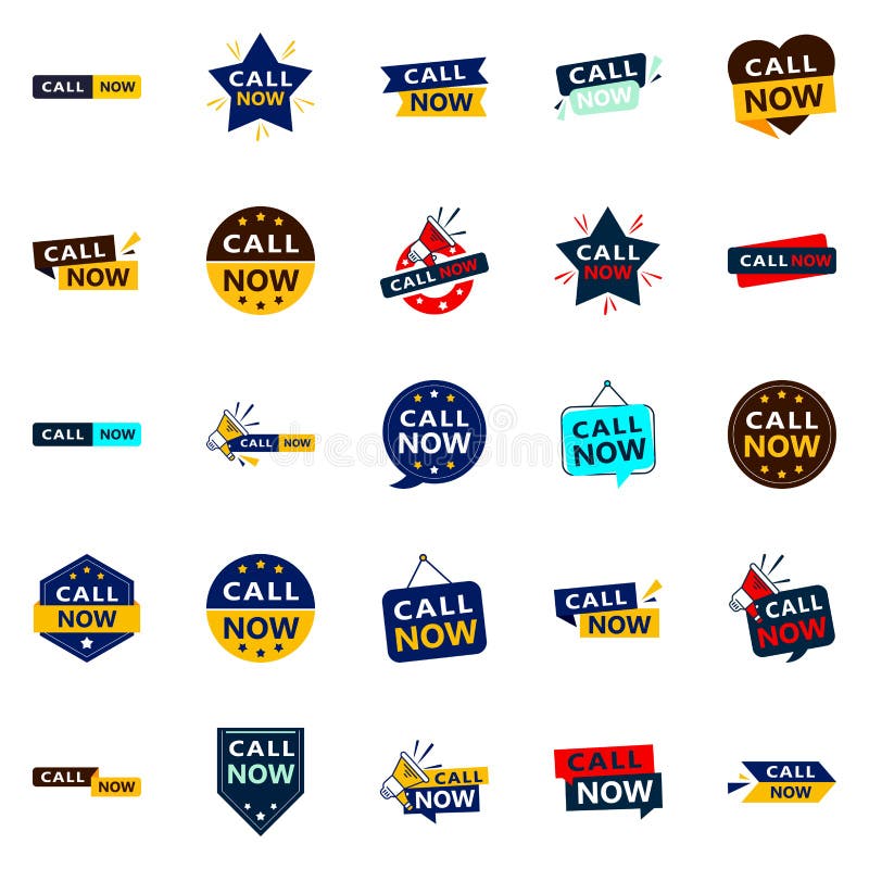 25 Versatile Typographic Banners for Promoting Calling Across Platforms ...