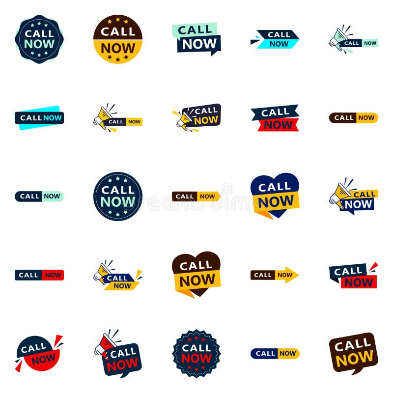 25 Versatile Typographic Banners for Promoting Calls in Different ...