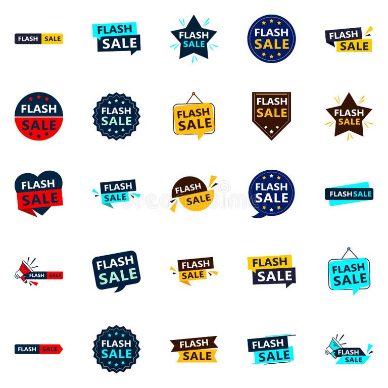 25 Versatile Vector Designs in the Flash Sale Pack Perfect for Graphic ...