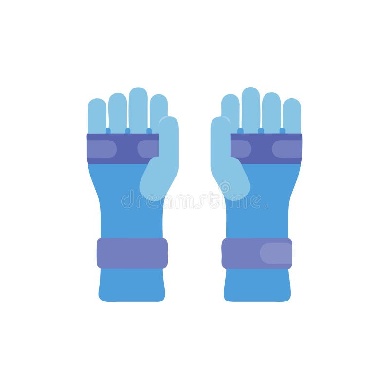 Versatile Weighted Hand Sleeves Icon for Exercise Stock Illustration ...
