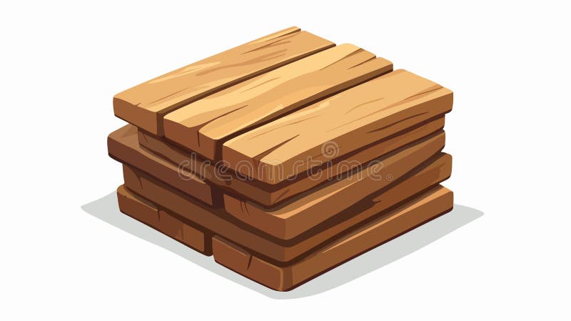 Versatile Wooden Boards Stack for Professional Floor Construction Stock ...