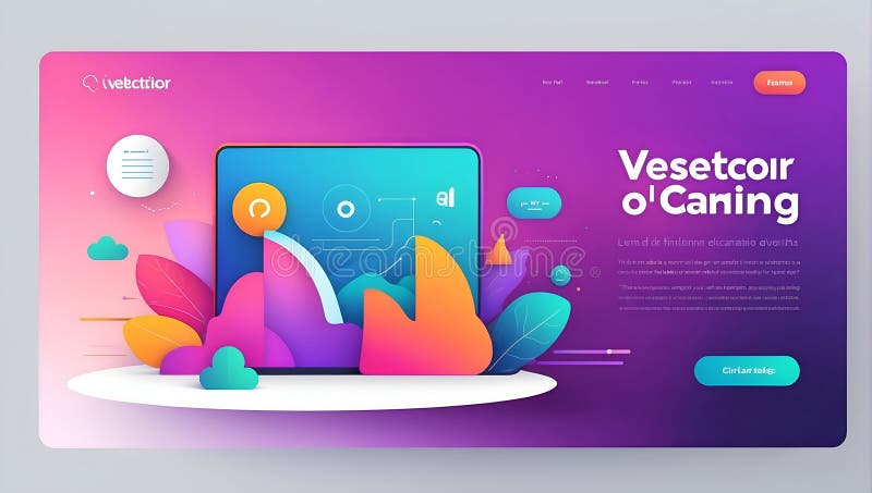 VersatileVortex: a UI UX Canvas of Possibilities. AI Generate Stock ...