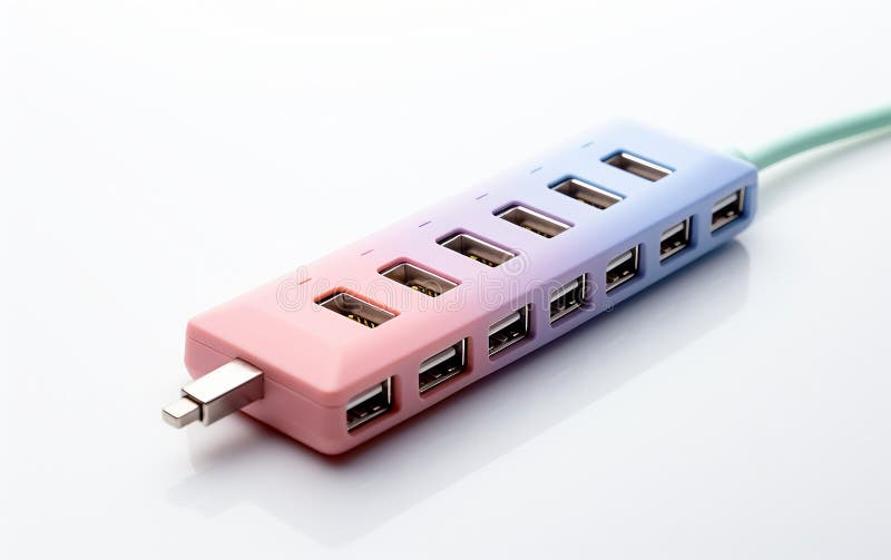 The Versatility of USB Hubs in Modern Connectivity Isolated on ...