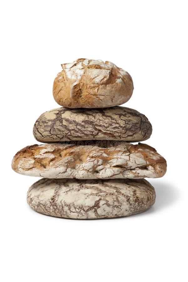 Verscheidenheid Van Traditioneel Duits Brood Stock Afbeelding - Image ...