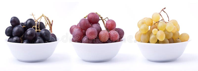 Verschiedene Arten Von Tafeltrauben Stockbild - Bild von organisch ...