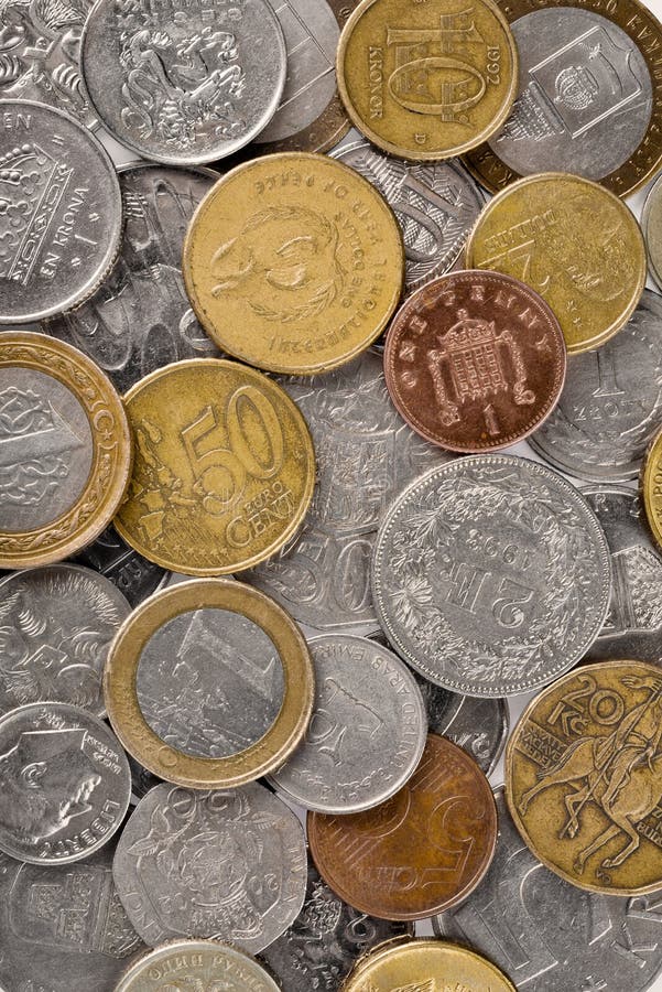 Verschiedene Geld- Und Marktzahlen Stockfoto - Bild von hintergründe ...