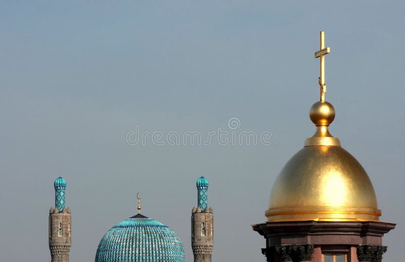 Verschillende Godsdiensten - De Hemel Algemeen Stock Foto - Image of ...