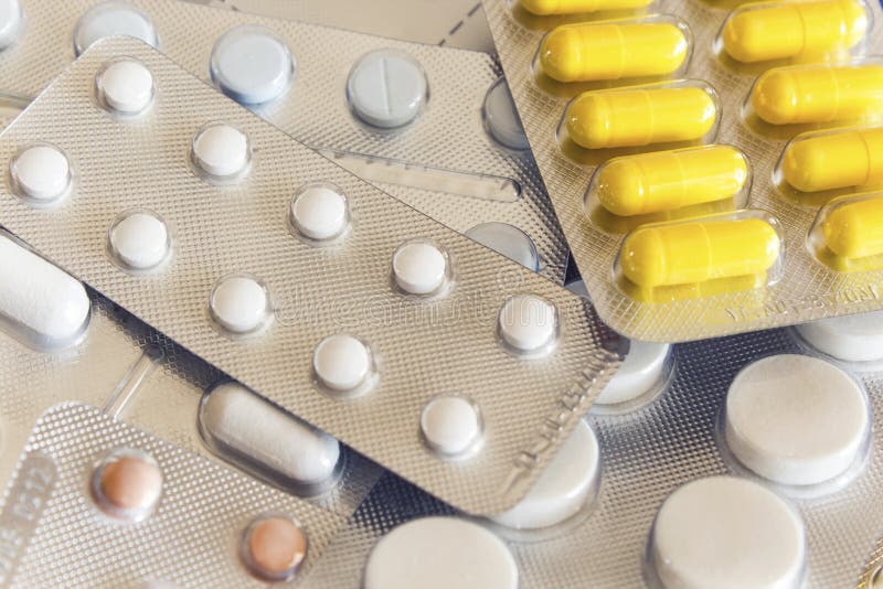 Verschillende Pillen En Drugs Op Lijst, Selectieve Nadruk Verdovend of ...