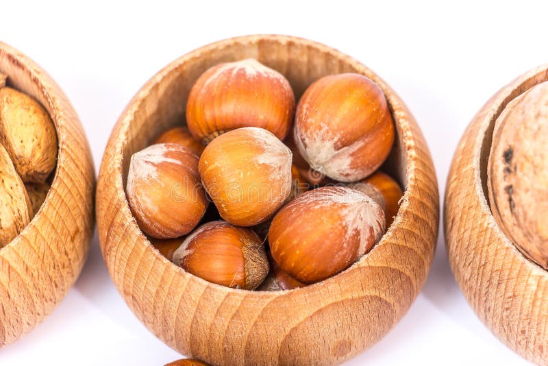 Verschillende Soorten Noten Stock Foto - Image of proteïne, okkernoot ...