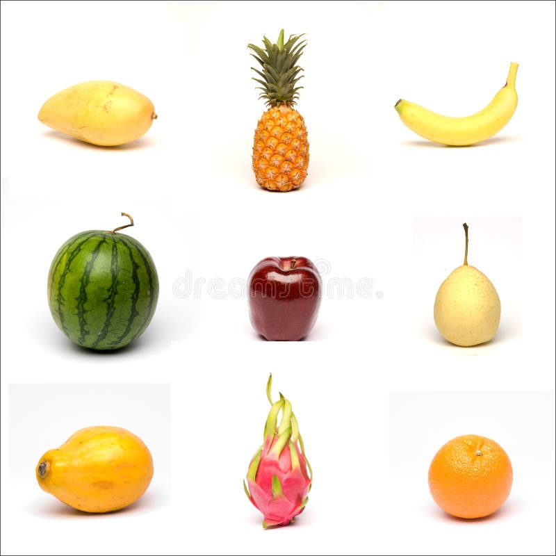Verschillende Soorten Vruchten Stock Foto - Image of voeding, draak ...
