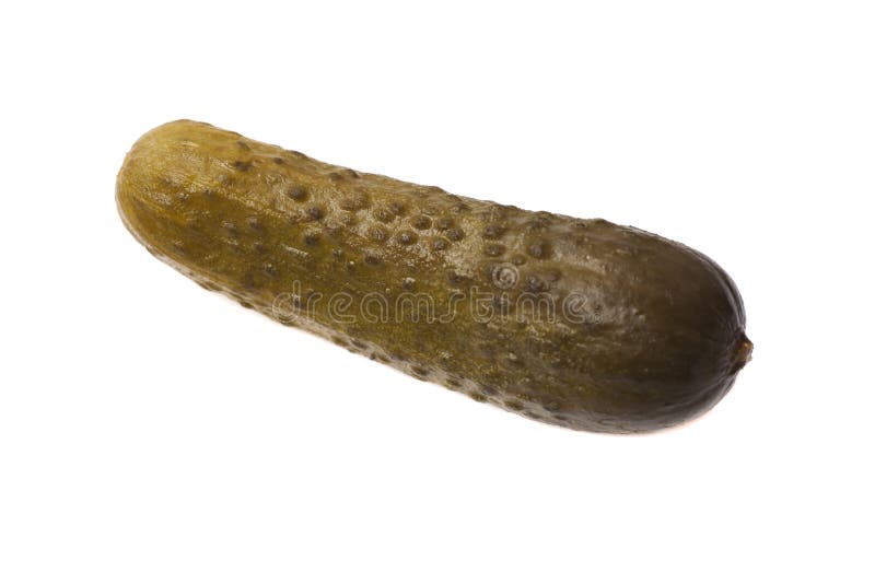 Verse Augurken Op Witte Achtergrond Stock Afbeelding - Image of ...