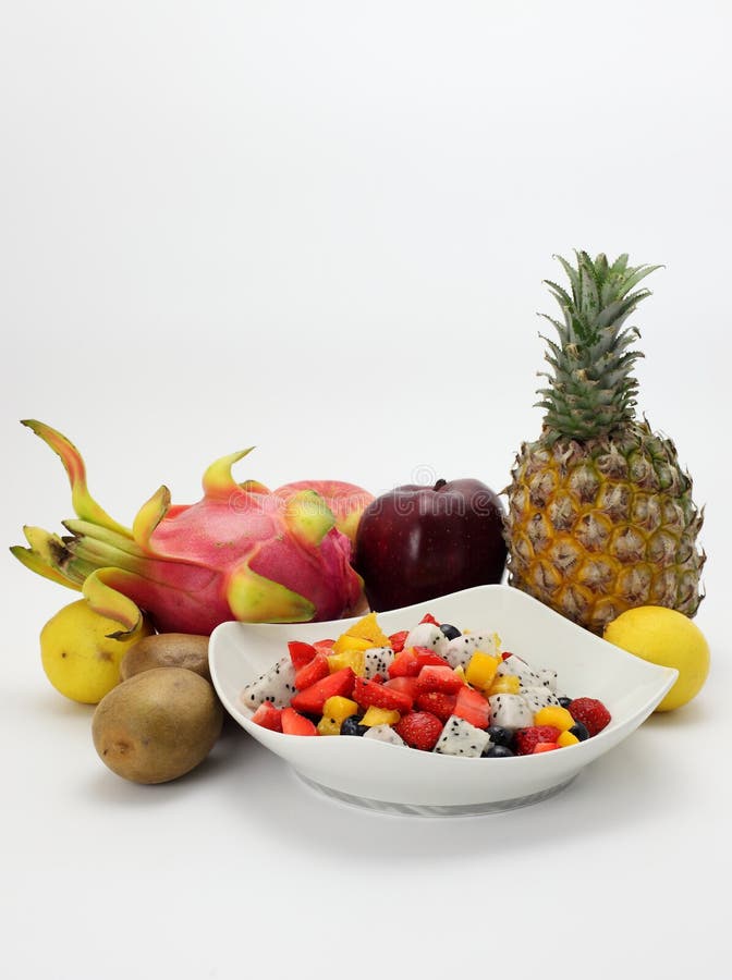 Verse fruitsalade stock foto. Image of welke, kiwi, bevorderlijk - 67877606