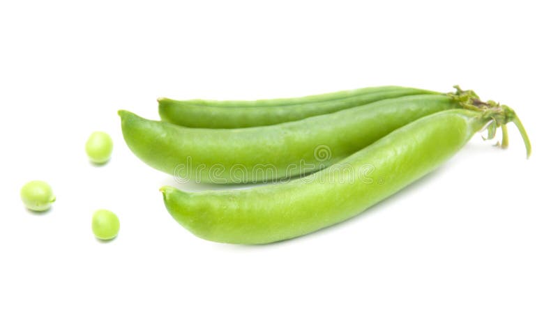 Verse Groene Erwt in De Peul Stock Afbeelding - Image of cirkel, rijp ...