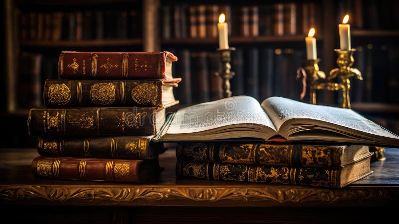 Verse scripture open book stock illustration. Illustration of devotion ...