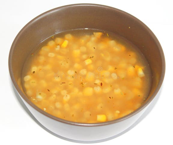 Verse soep van graan stock afbeelding. Image of graan - 32296515