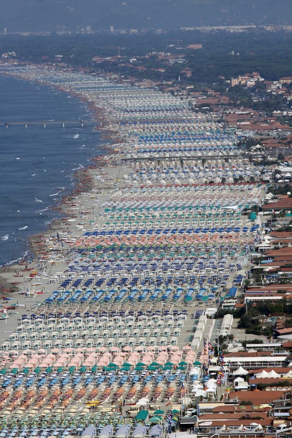 Versilia, Viareggio, Italien Redaktionelles Stockfotografie - Bild von ...