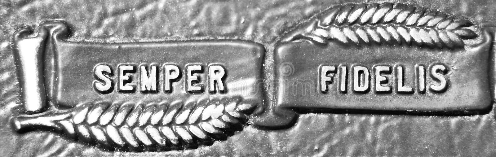 USMC Marine Corps of the United States Slogan Editorial Image - Image ...