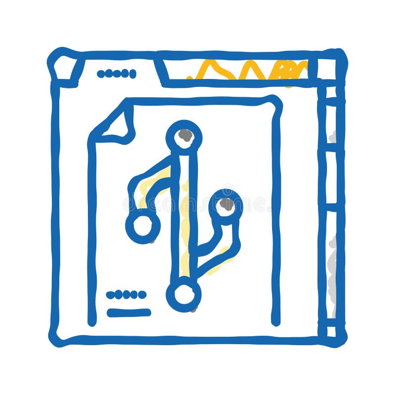 Control Technical Writer Doodle Icon Sketch Vector Stock Illustrations ...