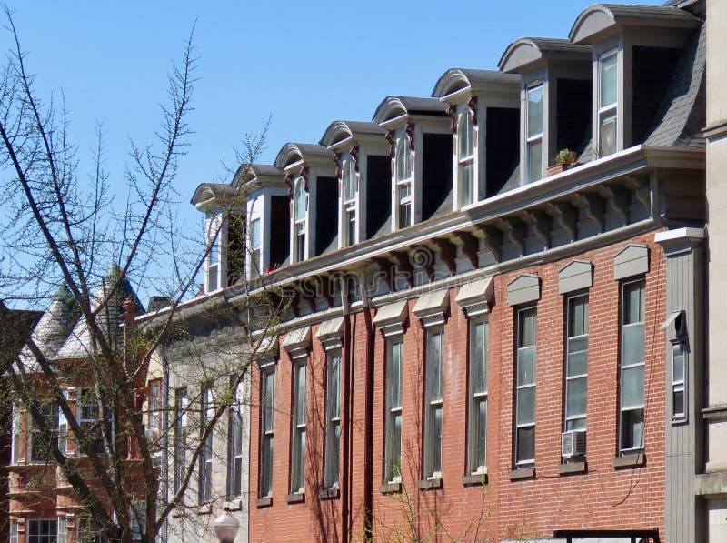 Historic Buildings, Downtown Lancaster, PA. Editorial Photography ...