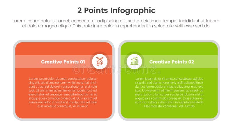 Versus or Compare and Comparison Concept for Infographic Template ...