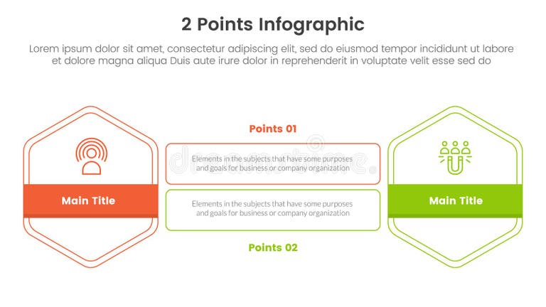 Versus or Compare and Comparison Concept for Infographic Template ...
